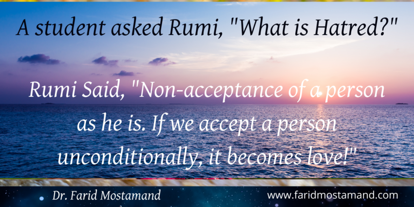 A Dialogue between Rumi and his Student - Dr. Farid Mostamand